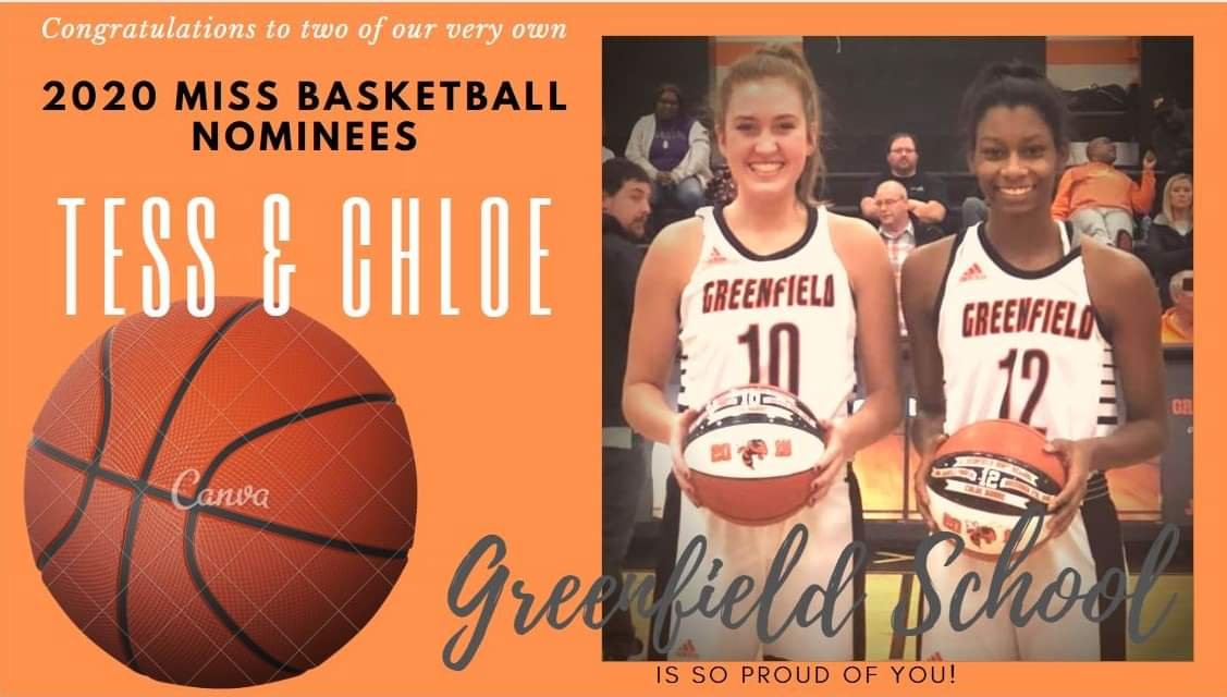 Congratulatons Tess Darby and Chloe Moore McNeil - Girls Basketball ...
